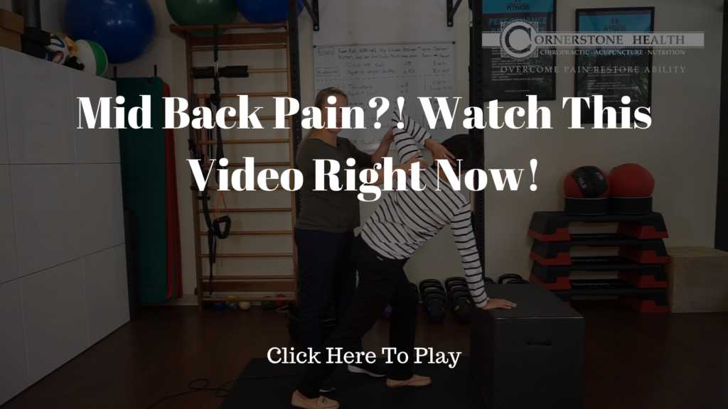 Mid Back Pain Relief: Watch Our Helpful Video Guide